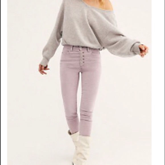 Free People | Pants & Jumpsuits | Nwt Sun Chaser Cord Skinny Pants ...